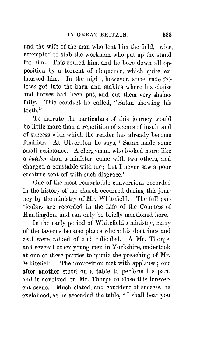 The Conversion of Mr. Thorpe